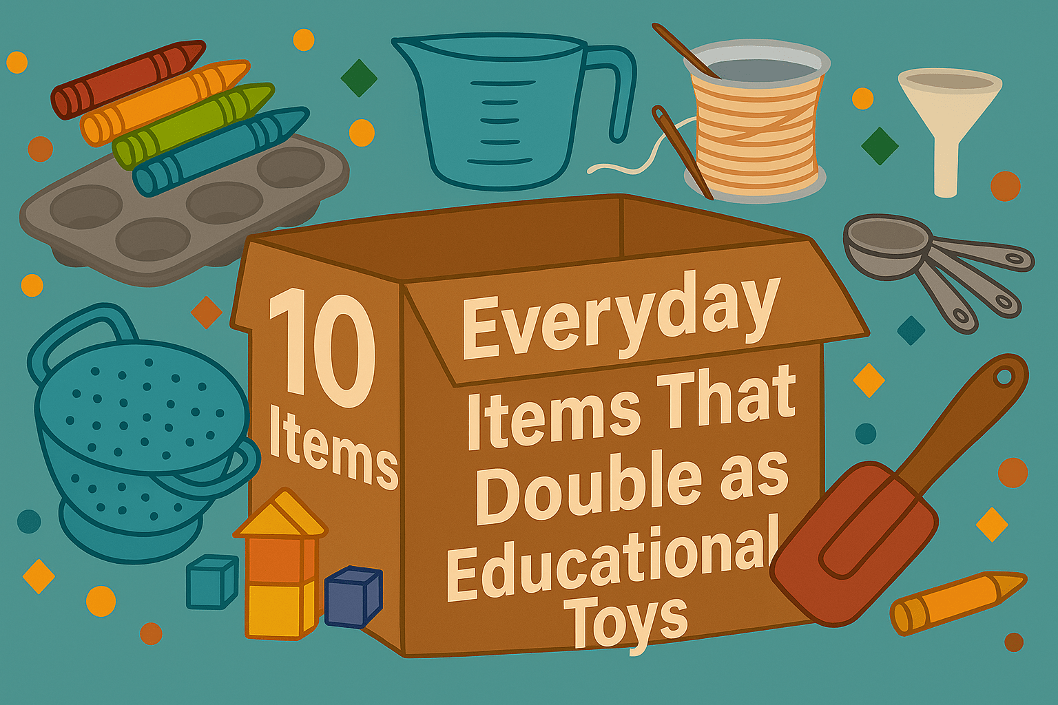 10 Everyday Items That Double as Educational Toys – Simplicity Home Living