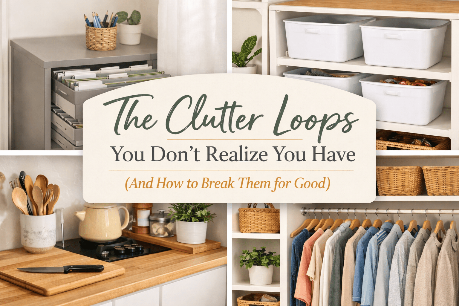 The Clutter Loops You Don’t Realize You Have (And How to Break Them fo – Simplicity Home Living